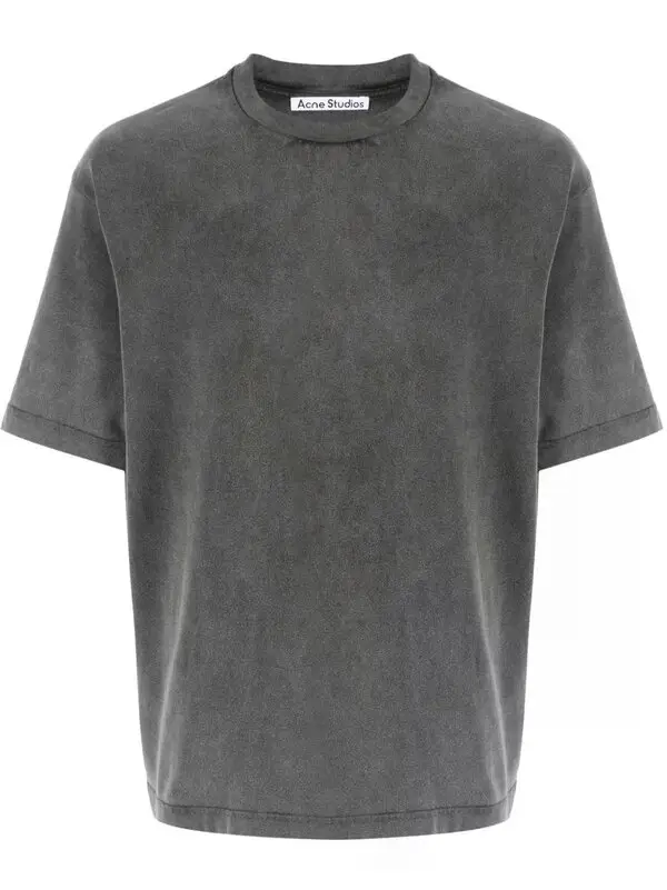 Acne Studios Logo-patch Cotton T-shirt