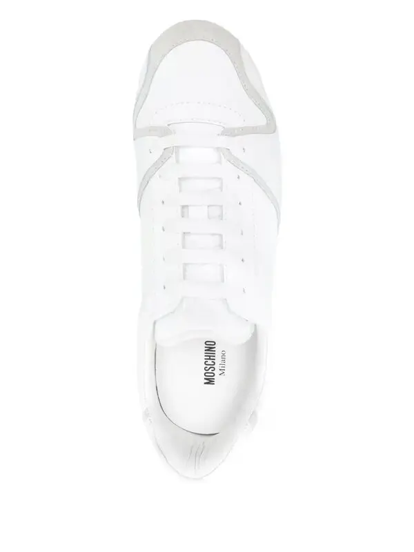 Moschino Leather Sneakers