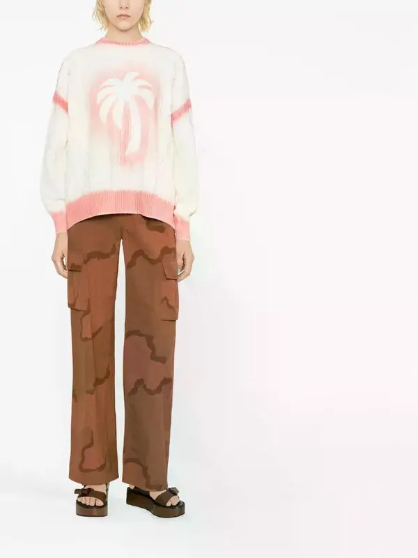 Palm Angels Sprayed Palm Jumper