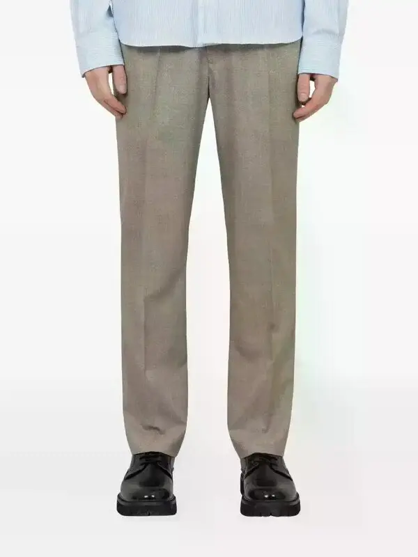 AMI Paris Elasticated-waist Trousers