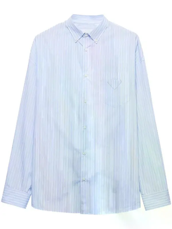 Prada Striped Cotton Shirt