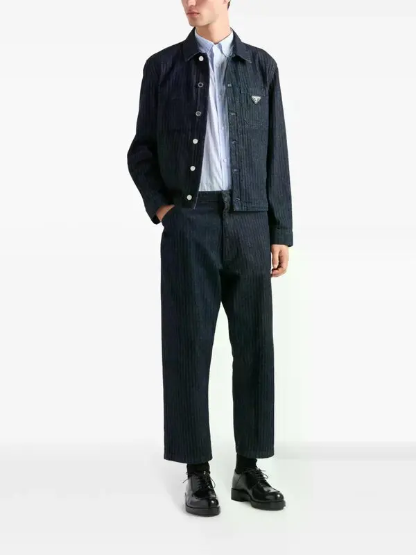 Prada Striped Cotton Shirt