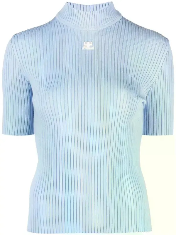 COURREGES Reedition Rib-knit Sweater