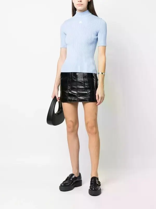 COURREGES Reedition Rib-knit Sweater