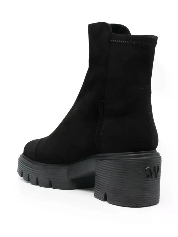 STUART WEITZMAN 60mm Chunky Suede Boots