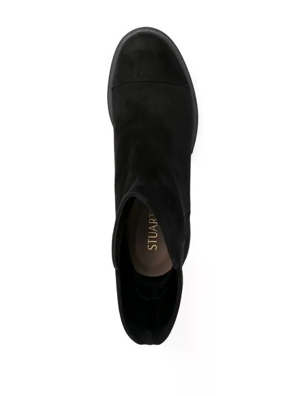 STUART WEITZMAN 60mm Chunky Suede Boots