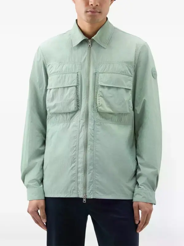 Woolrich Crinkle Shirt Jacket