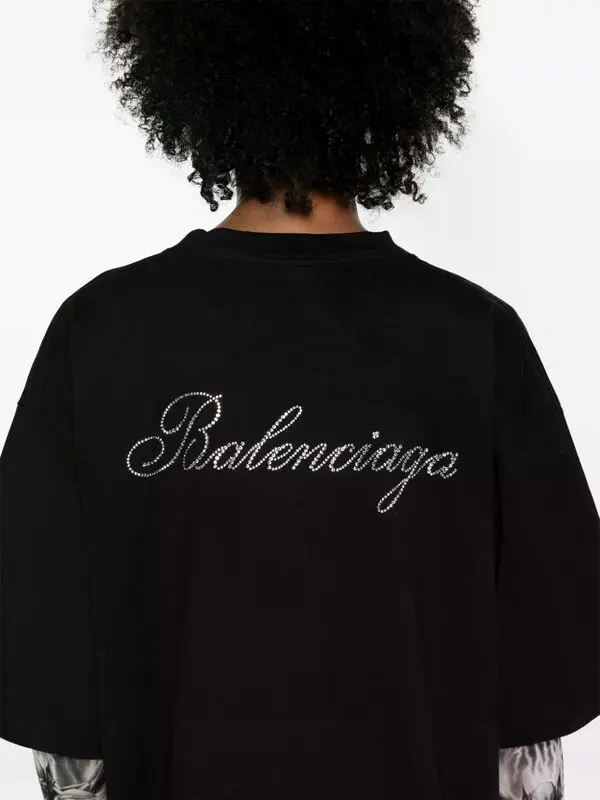 Balenciaga Logo-embellished T-shirt