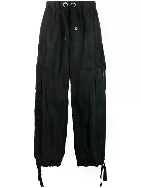 Versace Logo-print Cargo Trousers