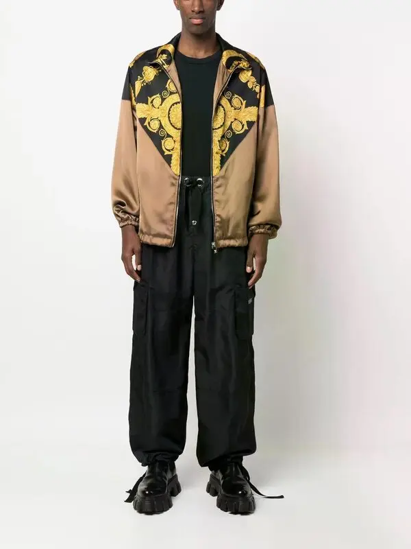 Versace Logo-print Cargo Trousers