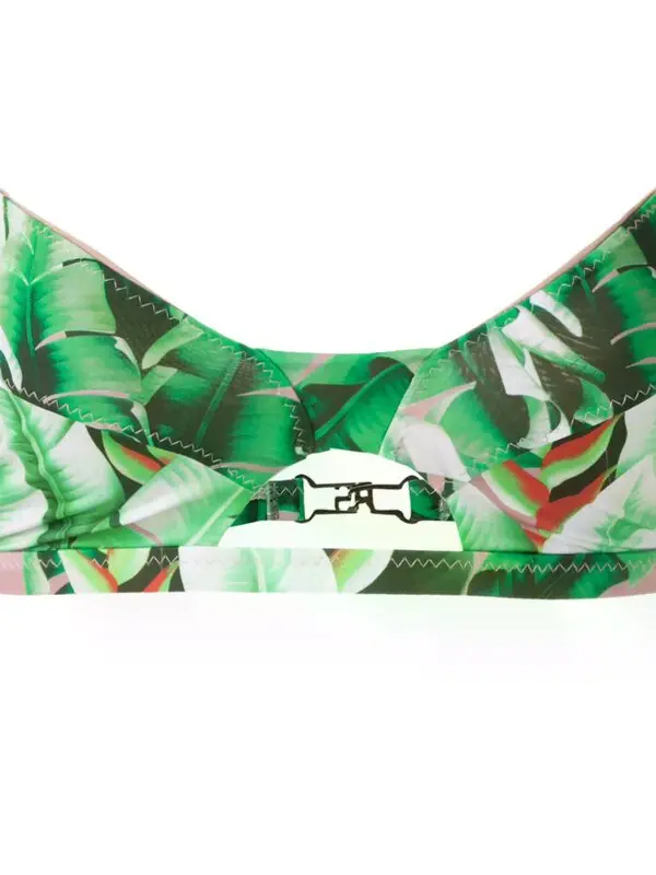 AMIR SLAMA Printed Bikini Set