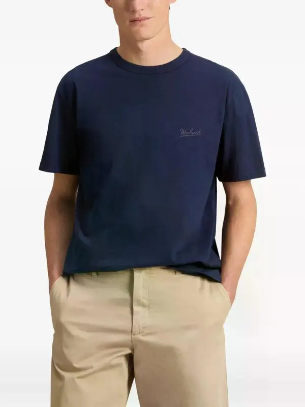 Woolrich Slub-texture T-shirt