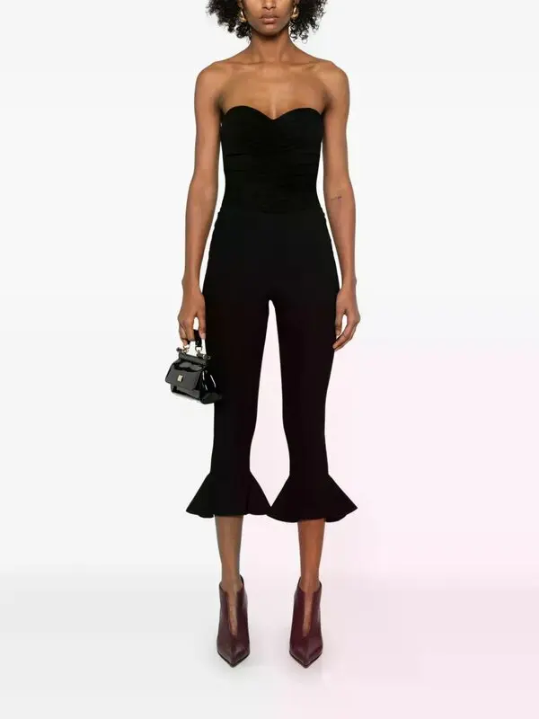 Norma Kamali Mio Bodysuit - Black