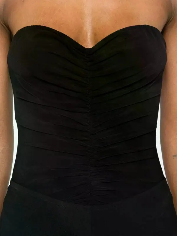 Norma Kamali Mio Bodysuit - Black