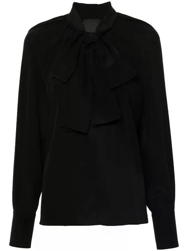 Givenchy 4g Silk Crepe Blouse