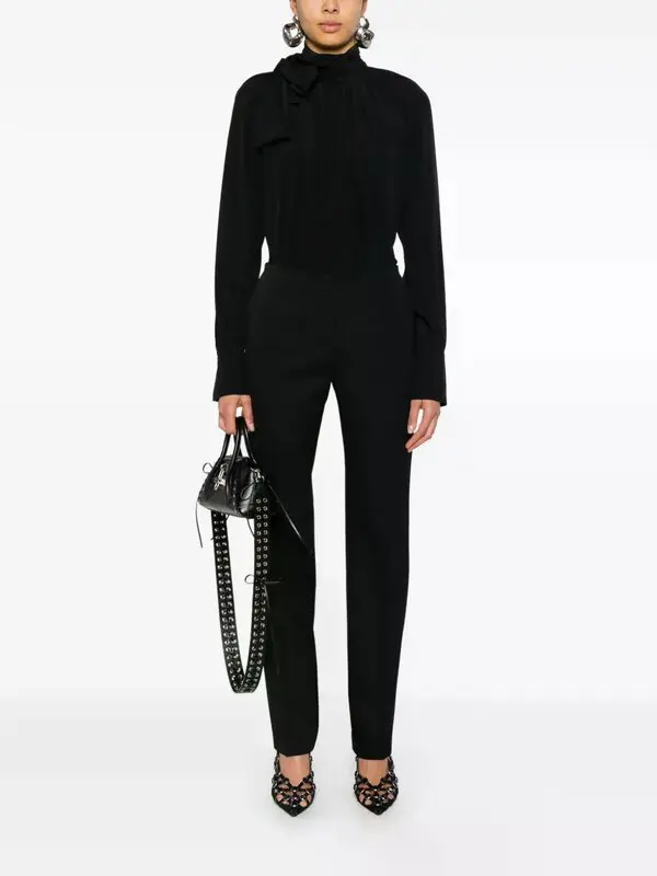 Givenchy 4g Silk Crepe Blouse