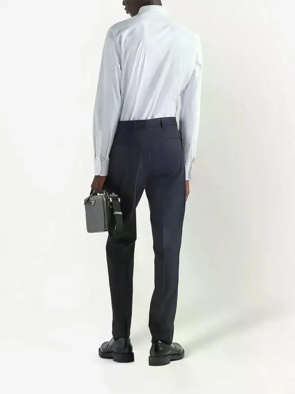 Prada Tailored Cotton Trousers