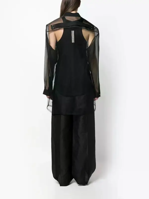 Rick Owens Utility See-through Shirt