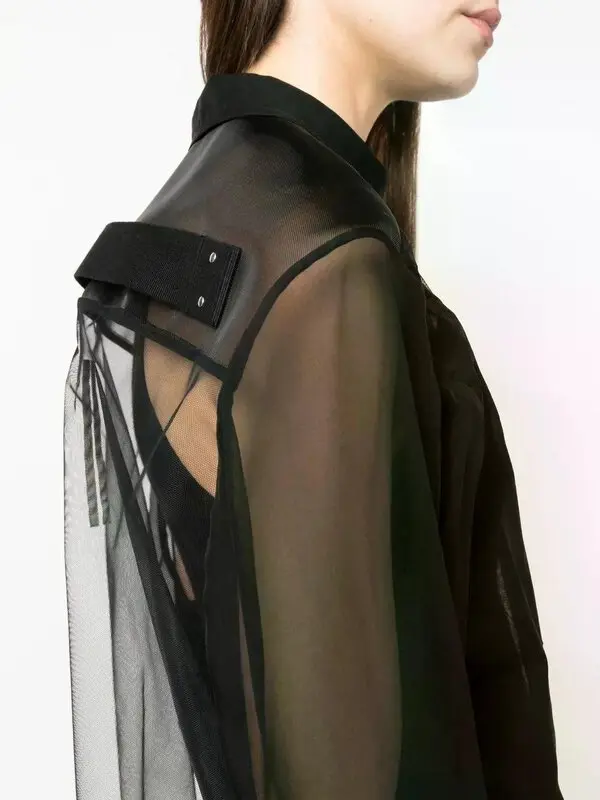 Rick Owens Utility See-through Shirt