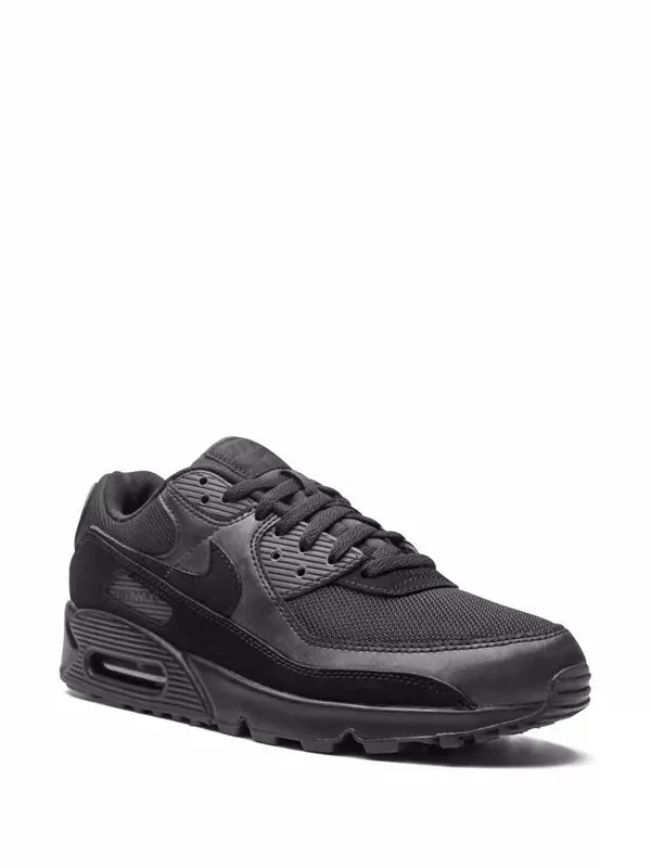 Nike Air Max 90 Recraft Triple Sneakers - Black
