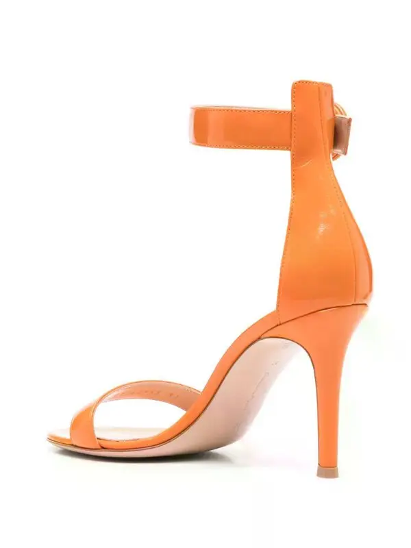 GIANVITO ROSSI 85mm Portofino Sandals - Orange