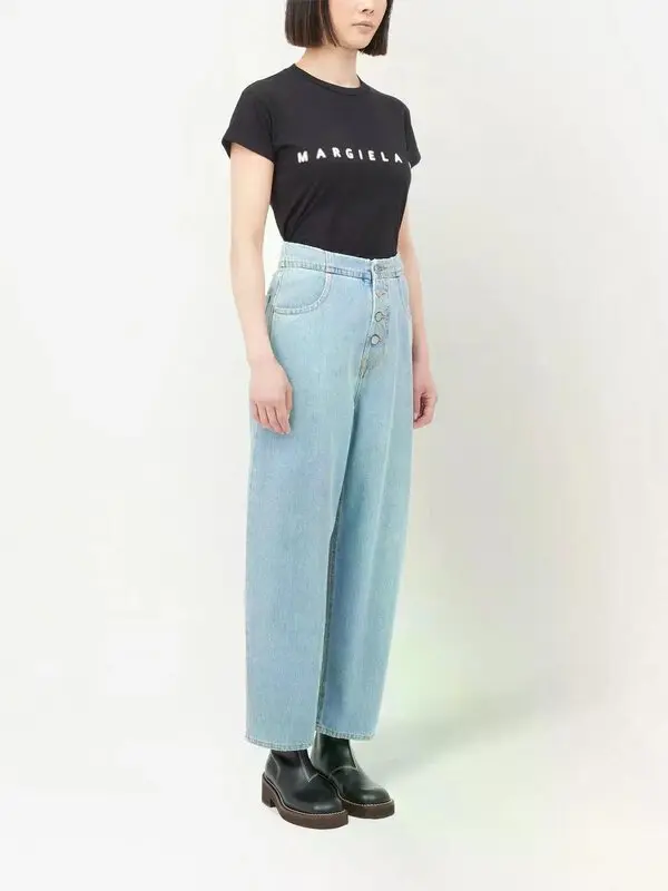 MAISON MARGIELA Mid-rise Cropped Jeans