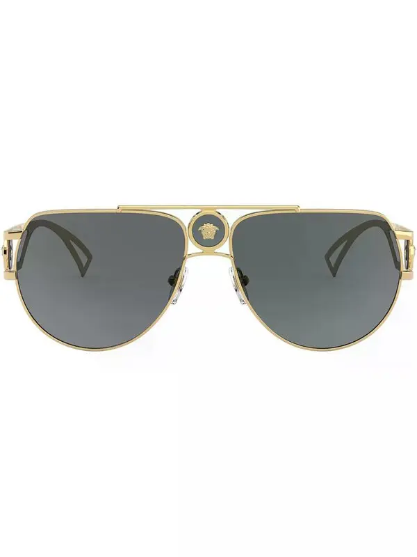Versace Medusa Pilot-frame Sunglasses