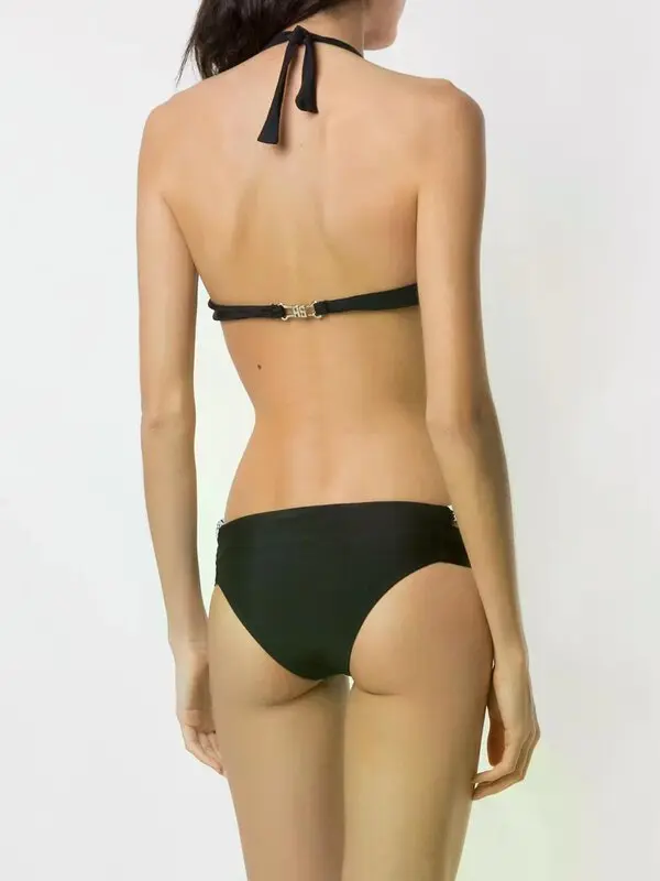 AMIR SLAMA Rope Detail Balconette Bikini Set