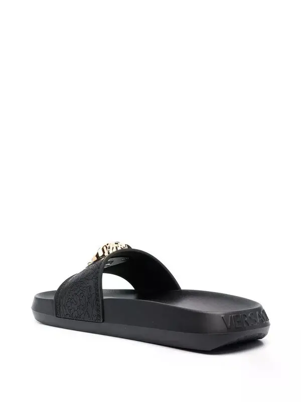 Versace Palazzo Medusa-plaque Rubber Slides
