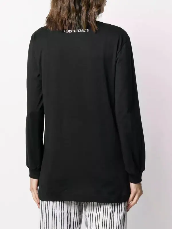 Alberta Ferretti Aries Crystal-embellished Jumper