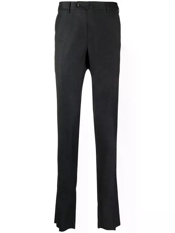 PT TORINO Slim-cut Tailored Trousers - Grey