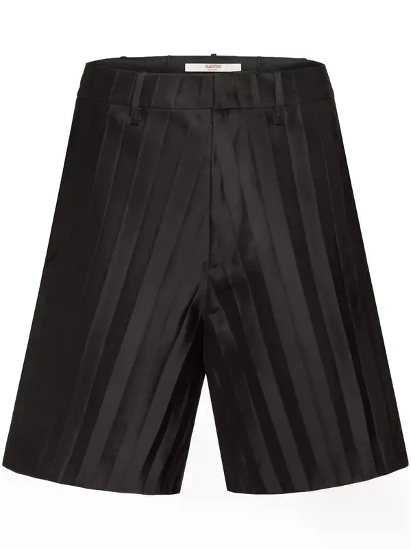 Valentino Garavani Pleated Tailored Shorts