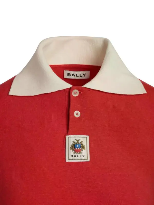 Bally Crest Cotton Polo Top