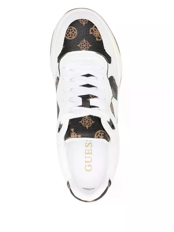 Guess Happy Sneakers - White