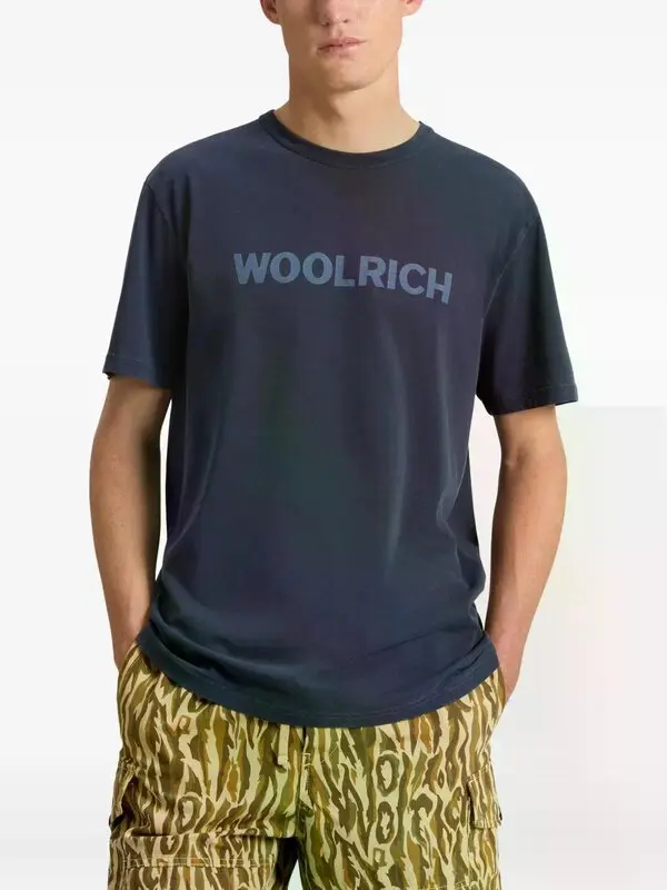 Woolrich Logo-print T-shirt - Blue
