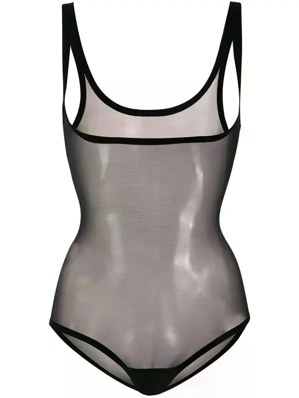 Wolford Tulle Forming Body - Black