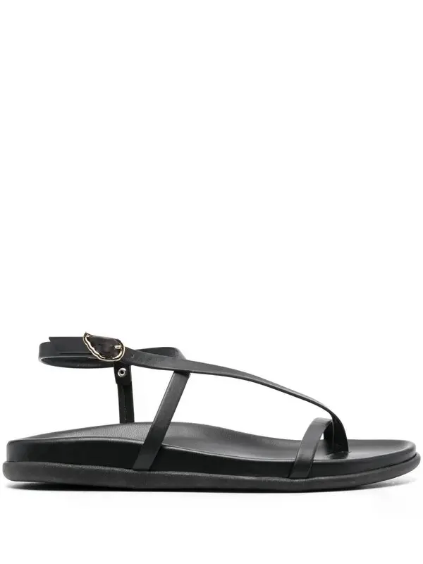 ANCIENT GREEK SANDALS Aimilia Leather Sandals - Black