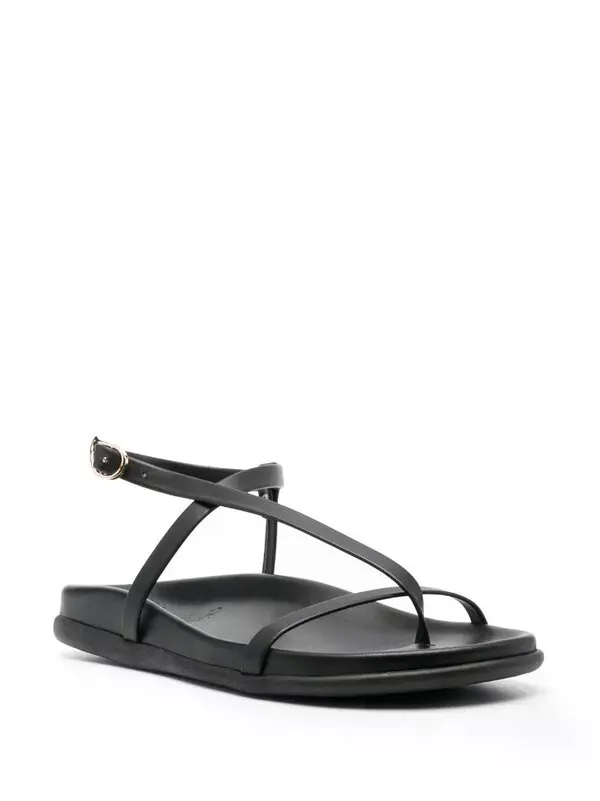 ANCIENT GREEK SANDALS Aimilia Leather Sandals - Black
