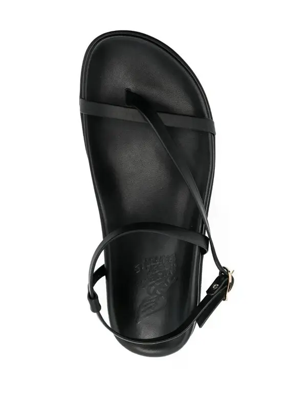 ANCIENT GREEK SANDALS Aimilia Leather Sandals - Black