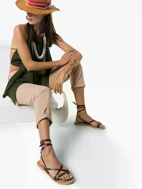 ANCIENT GREEK SANDALS Morfi Leather Sandals