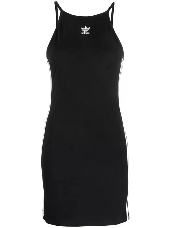 Adidas Logo-embroidered Sleeveless Dress