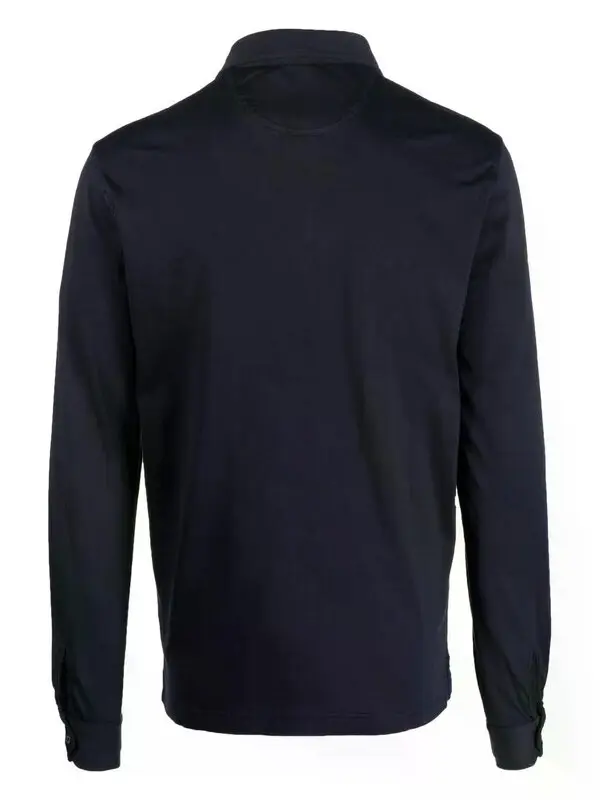 Fedeli Long-sleeved Polo Shirt