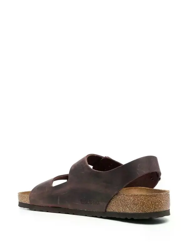 BIRKENSTOCK Milano Double-strap Slingback Sandals - Brown