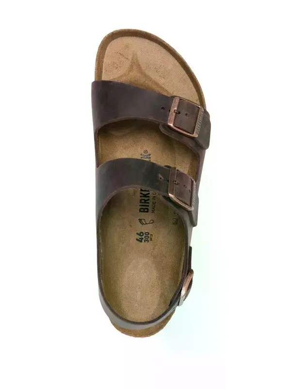 BIRKENSTOCK Milano Double-strap Slingback Sandals - Brown