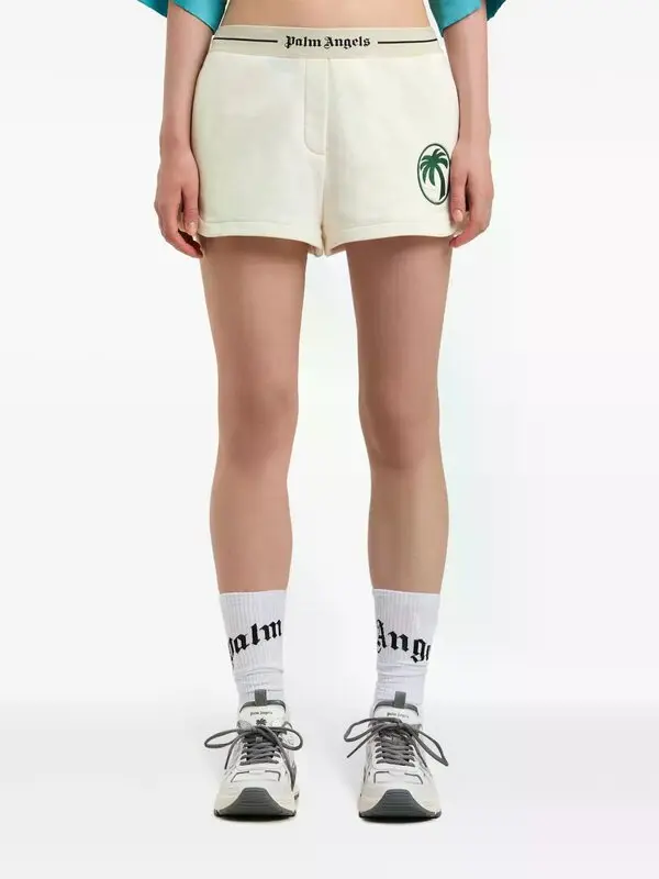 Palm Angels Oval-palm Shorts