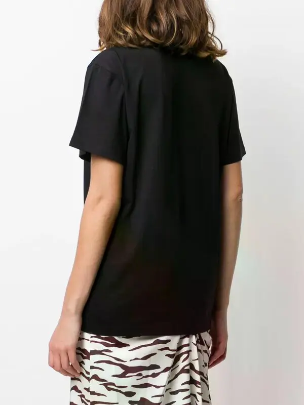 Alberta Ferretti Love Me Embellished T-shirt