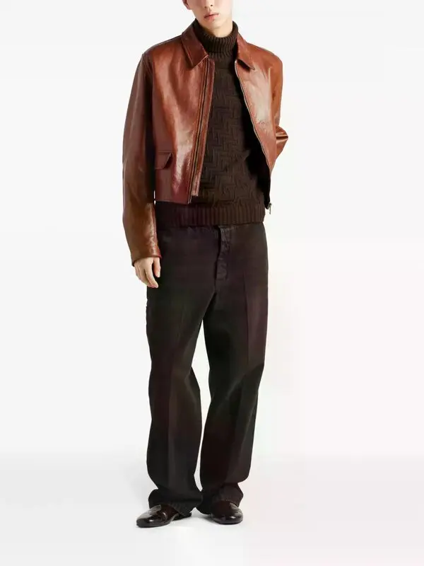Prada Wool And Cashmere Turtleneck Sweater