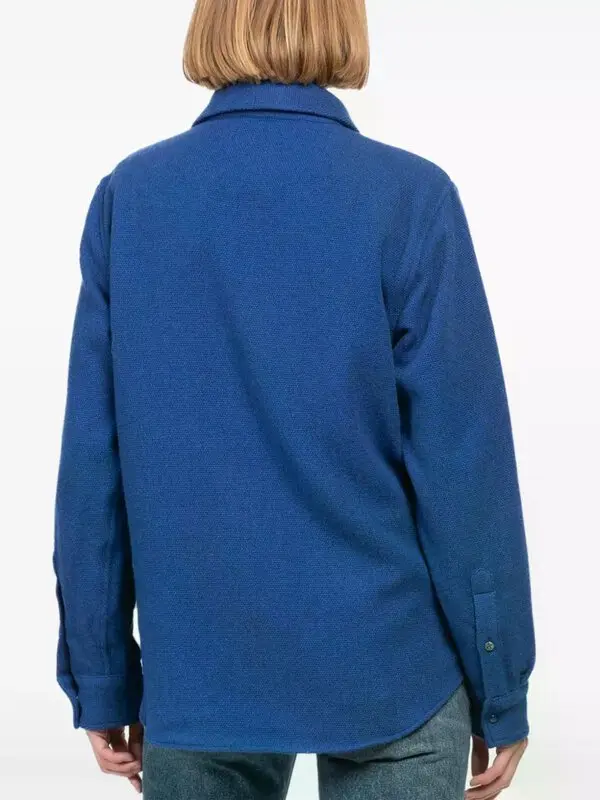 GOD'S TRUE CASHMERE Cashmere Overshirt - Blue