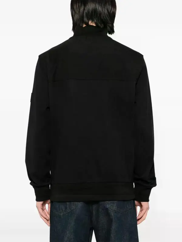 BOSS Half-zip Panelled Sweatshirt