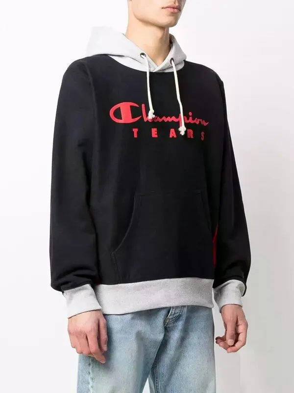 Champion Logo Print Hoodie